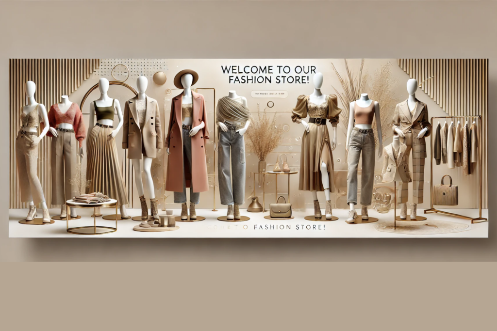 Ideias Criativas de Banner para Loja de Roupas: Explore 9 Dicas ...