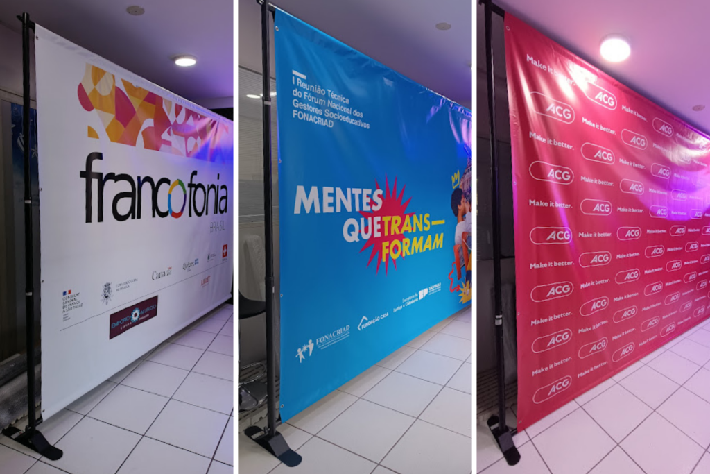 Estrutura para banner com ilhós: 7 dicas práticas para acertar na montagem! - SEMCO Displays