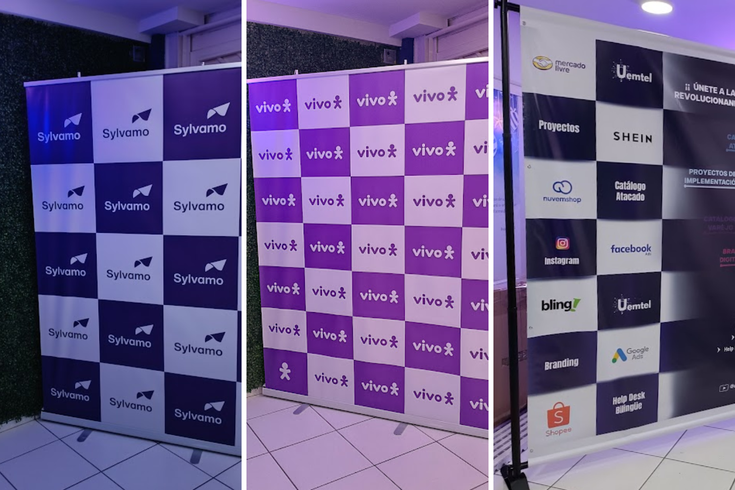 Banner Patrocinadores Evento: 7 Dicas para Criar Expositores Incríveis e Atrativos - SEMCO Displays