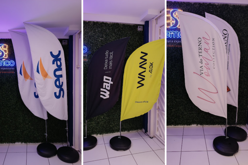 Wind Banner Modelo Pena: As 4 vantagens Práticas para Destacar sua ...