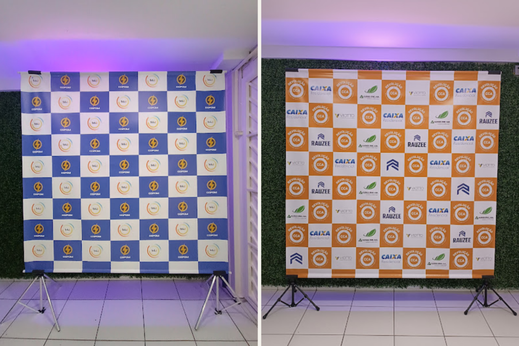 Backdrop Logo: Ideias Criativas e Impactantes para Personalizar seu ...