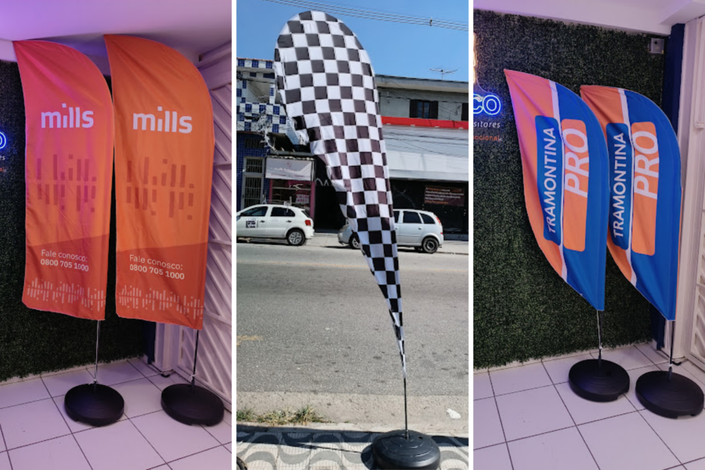 Wind Banner Modelos: As 4 Opções Criativas para Valorizar sua Marca ...